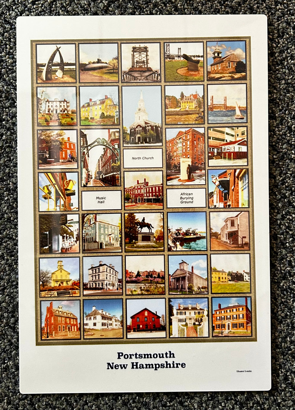 Icons of Portsmouth Aluminum Poster – PortsmouthHistoryShop